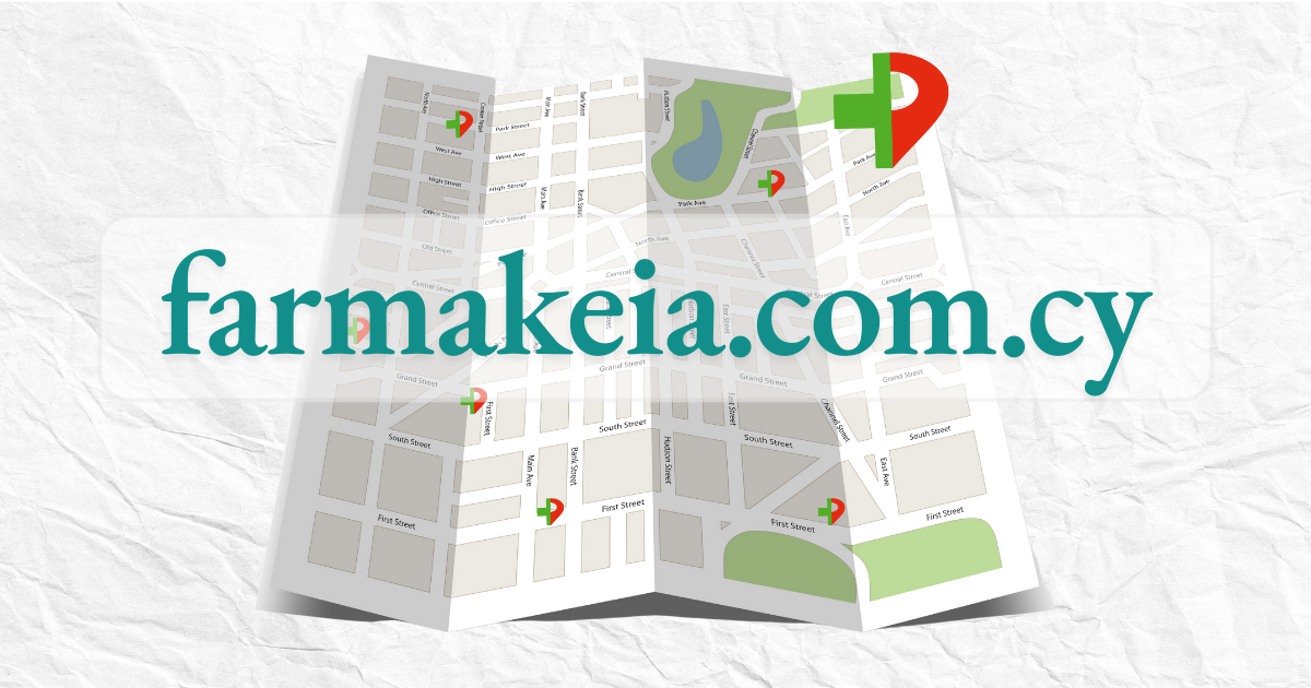 Map of pharmacies on duty in Cyprus - farmakeia.com.cy